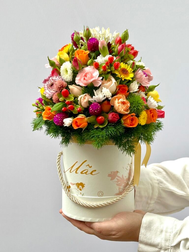 Mãe, Minha Flor - Box Exclusiva com Mix de Flores | Arquitetura das Flores